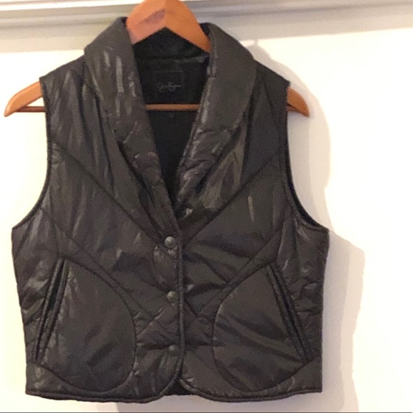 Jessica Simpson | Jackets & Coats | Jessica Simpson Black Vest Or ...